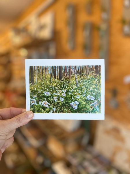Trillium Card – Poppins on Mackinac