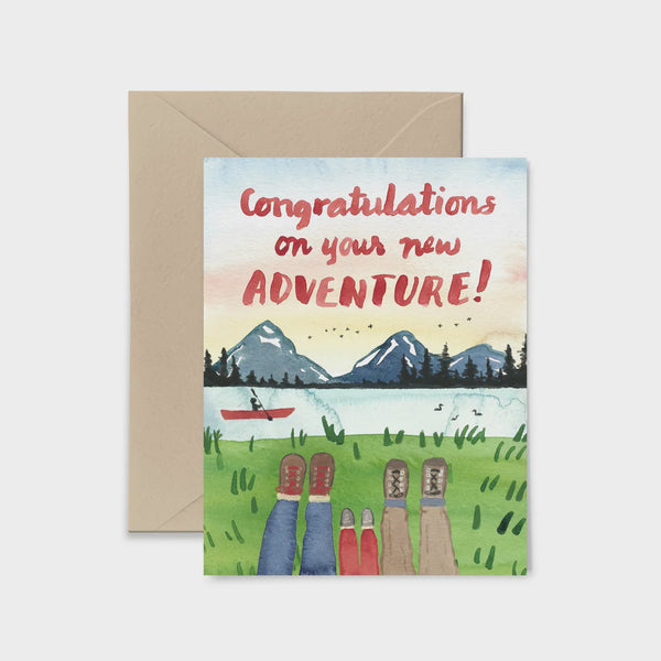 Congratulations on Your New Adventures Card LT – Poppins on Mackinac